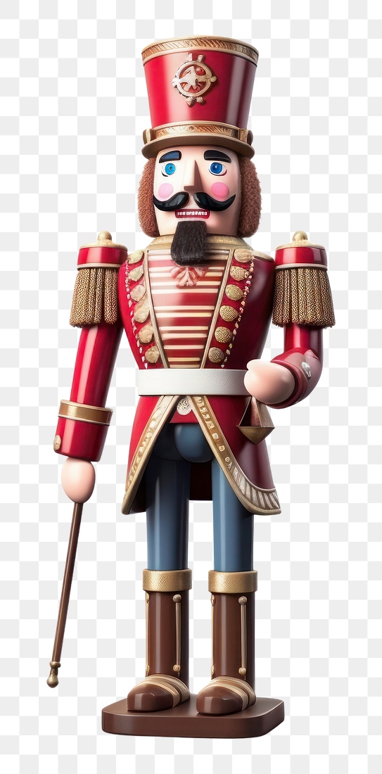 PNG Nutcracker white background representation | Free PNG - rawpixel