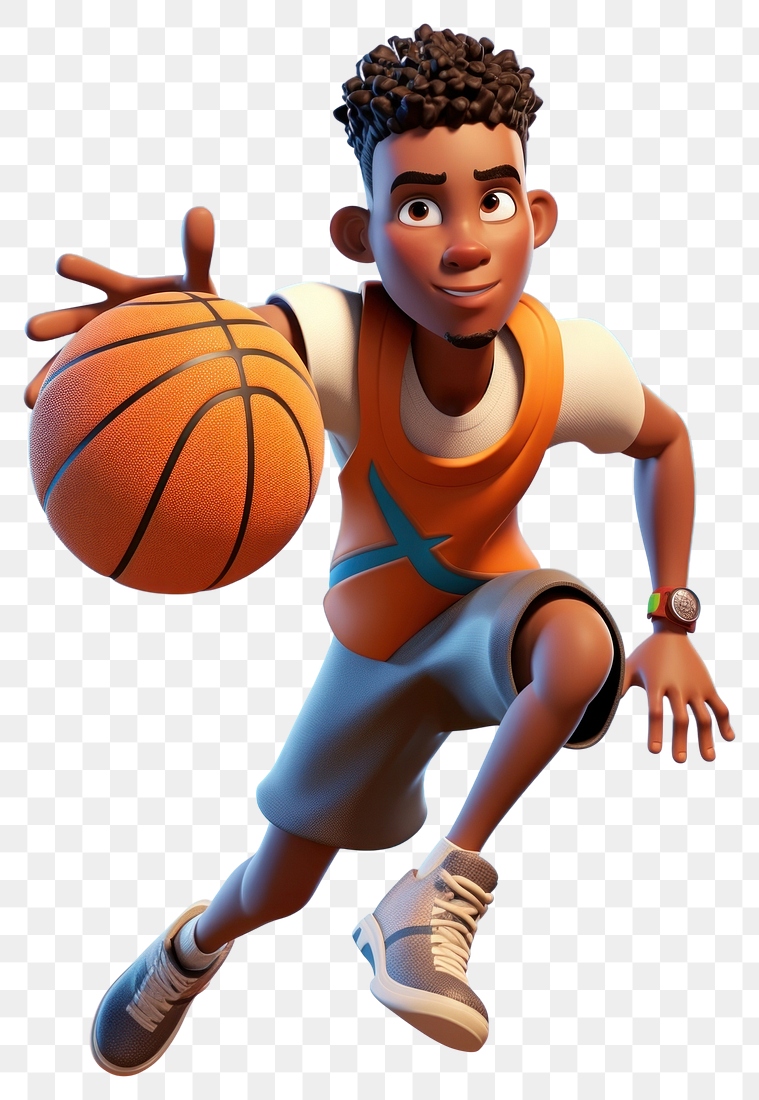PNG Ball basketball cartoon sports. | Premium PNG - rawpixel