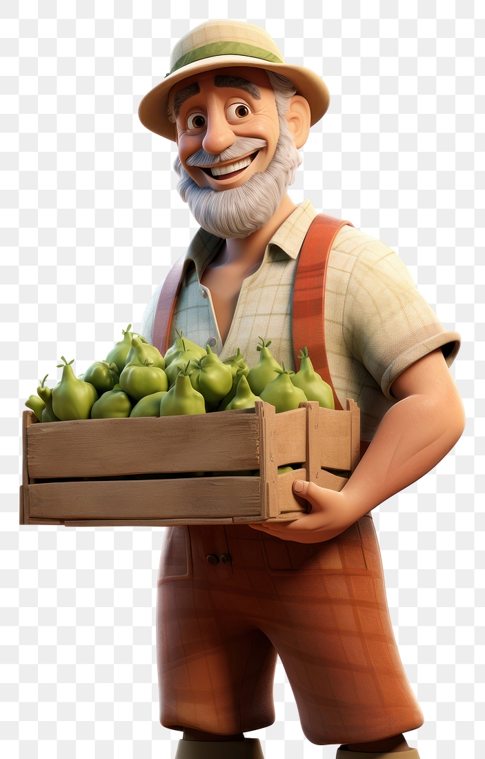 PNG Carrying portrait smiling farmer. | Premium PNG - rawpixel