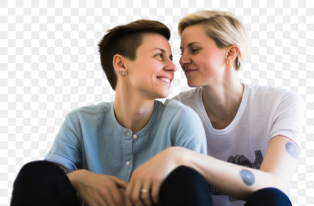 PNG Togetherness affectionate conversation friendship. | Premium PNG ...