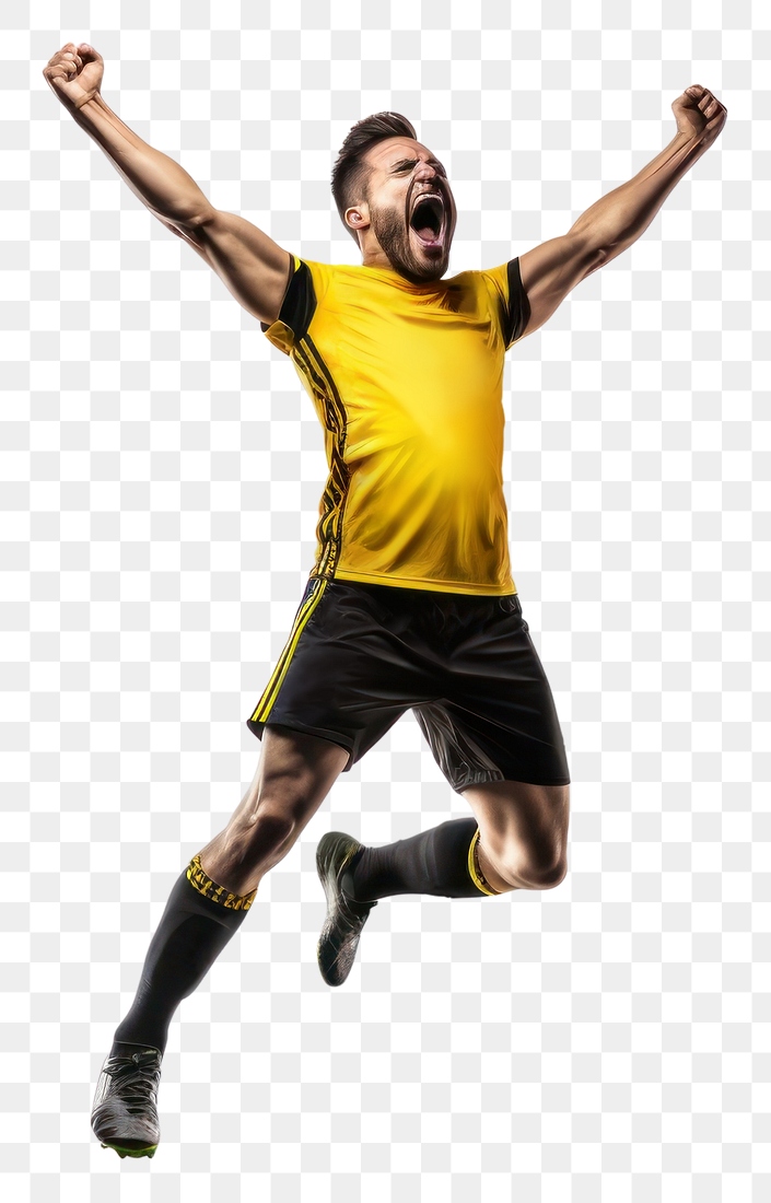 PNG Football jumping player adult | Premium PNG - rawpixel