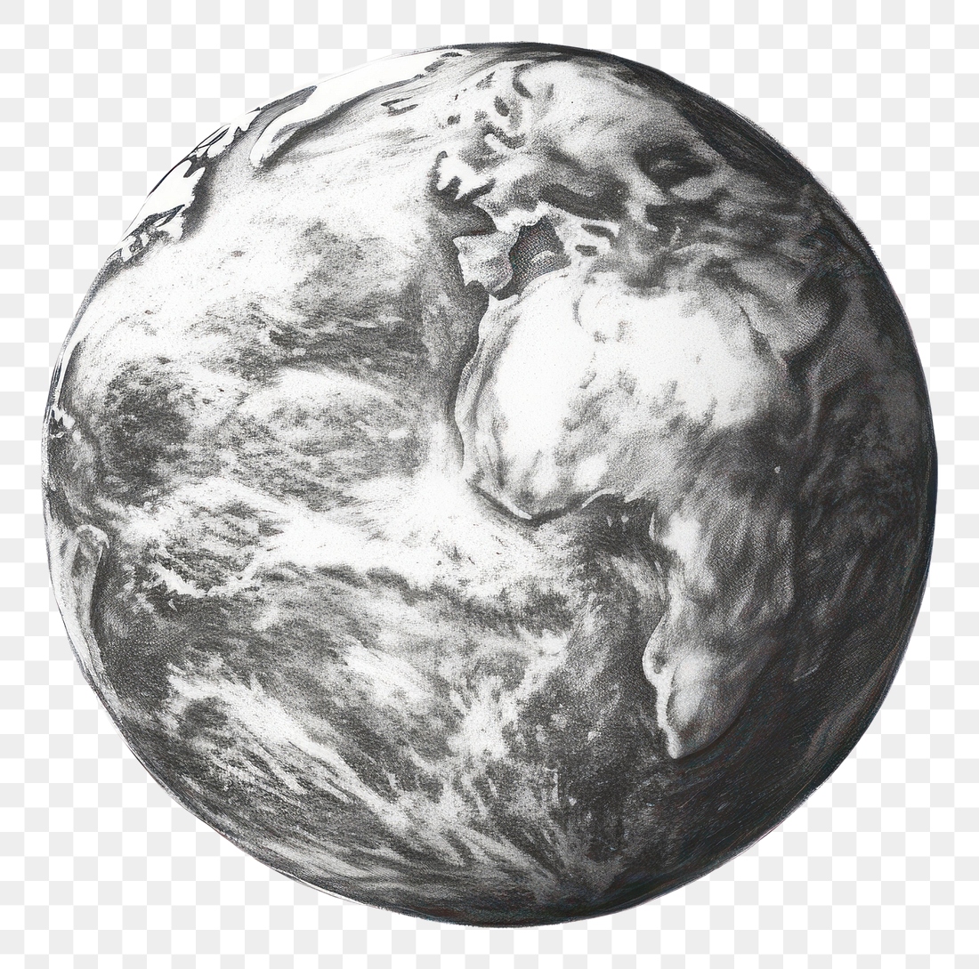 PNG Drawing sphere planet earth | Free PNG - rawpixel
