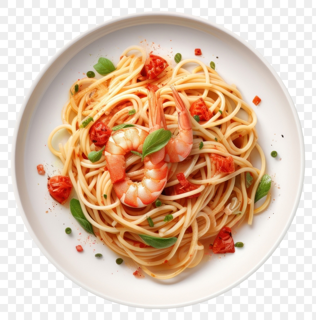 PNG Spaghetti plate food seafood. | Premium PNG - rawpixel