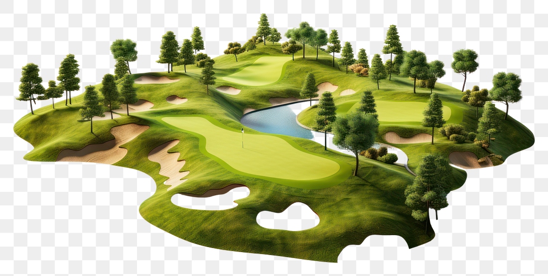 PNG Golf outdoors nature sports. | Premium PNG - rawpixel