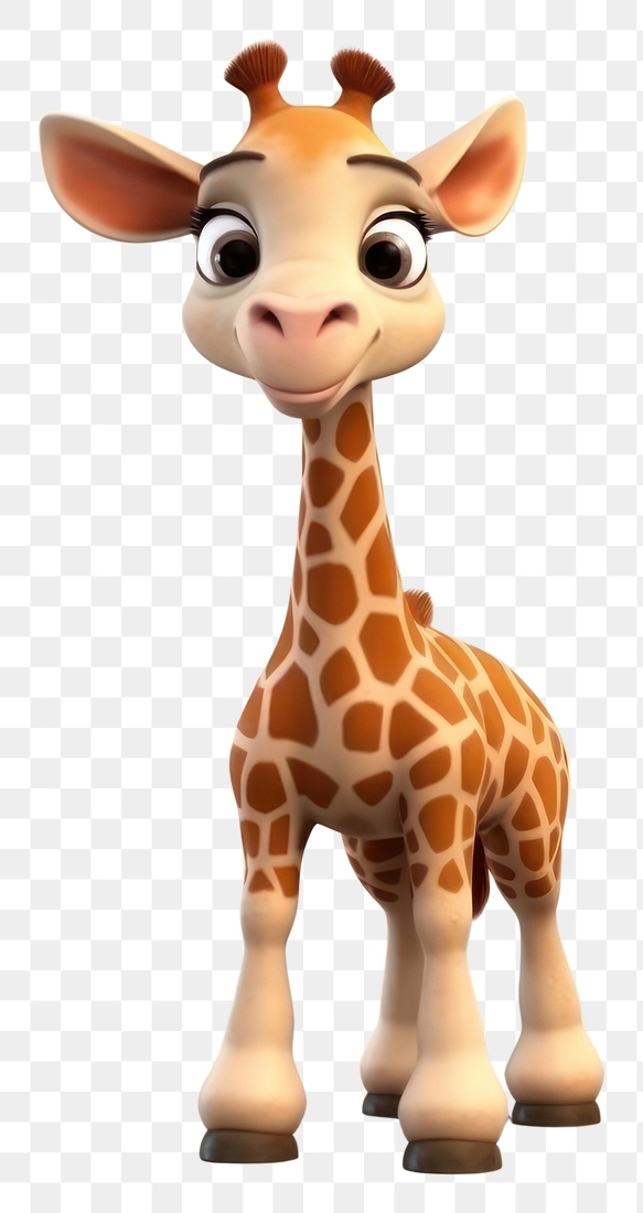 PNG Giraffe wildlife cartoon mammal. | Premium PNG - rawpixel