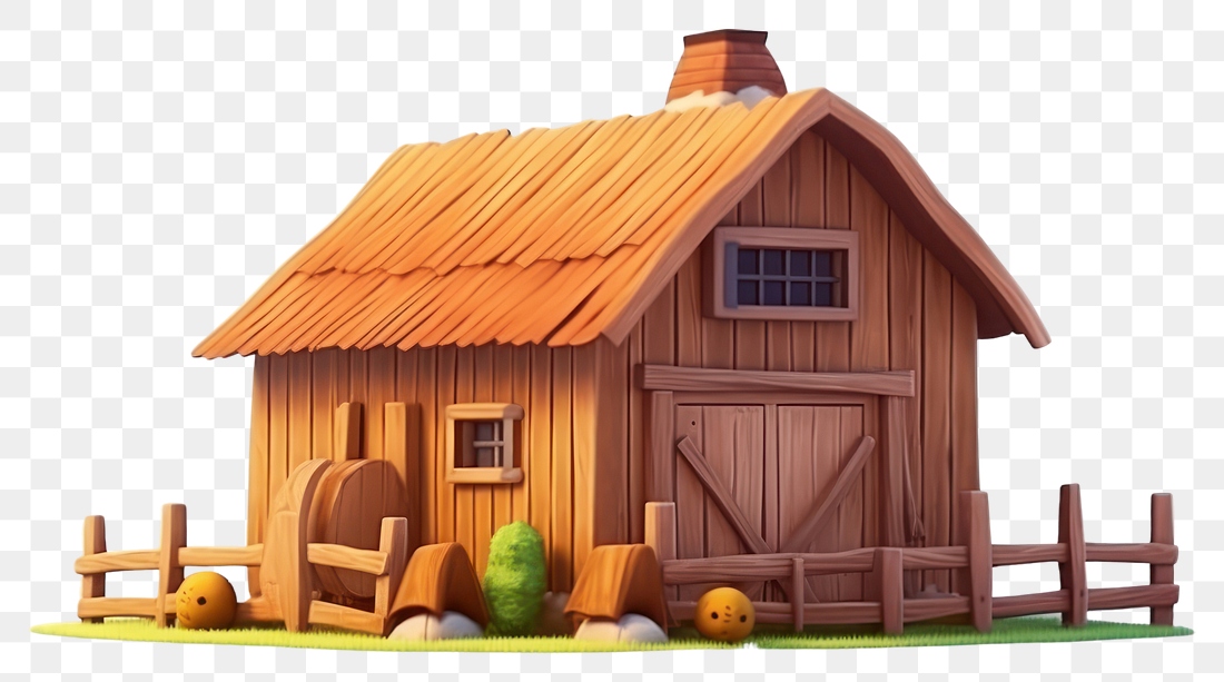 PNG House farm architecture countryside | Premium PNG - rawpixel
