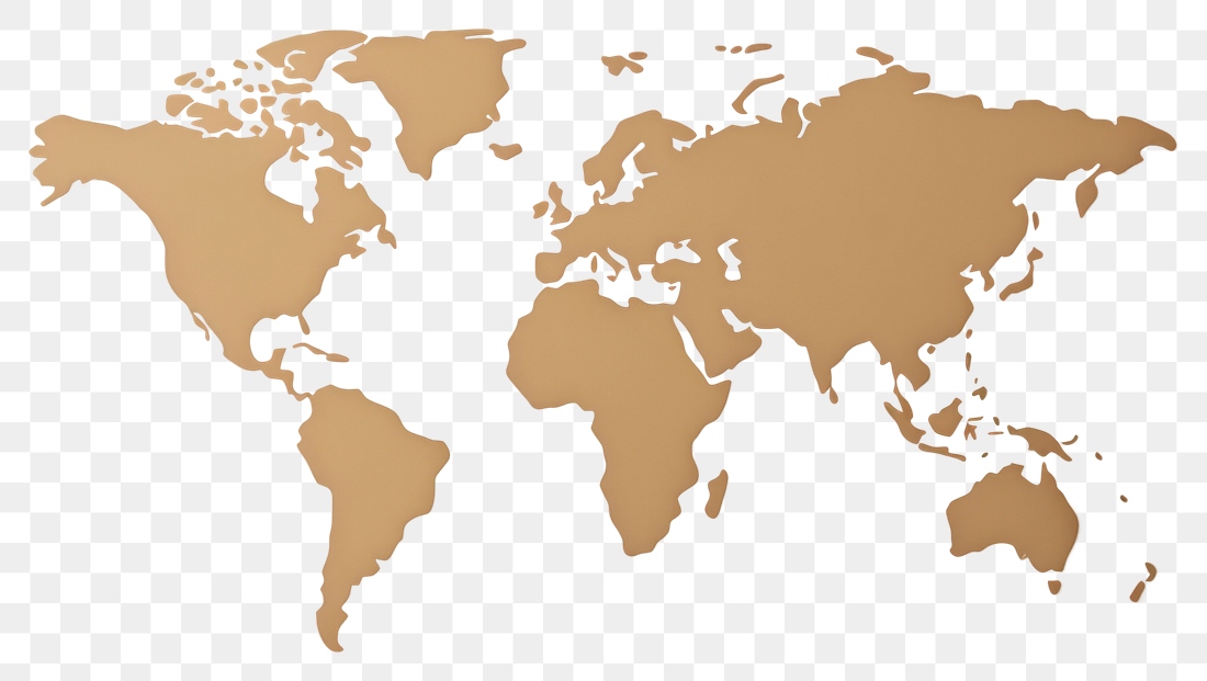 PNG Map world topography world | Free PNG - rawpixel