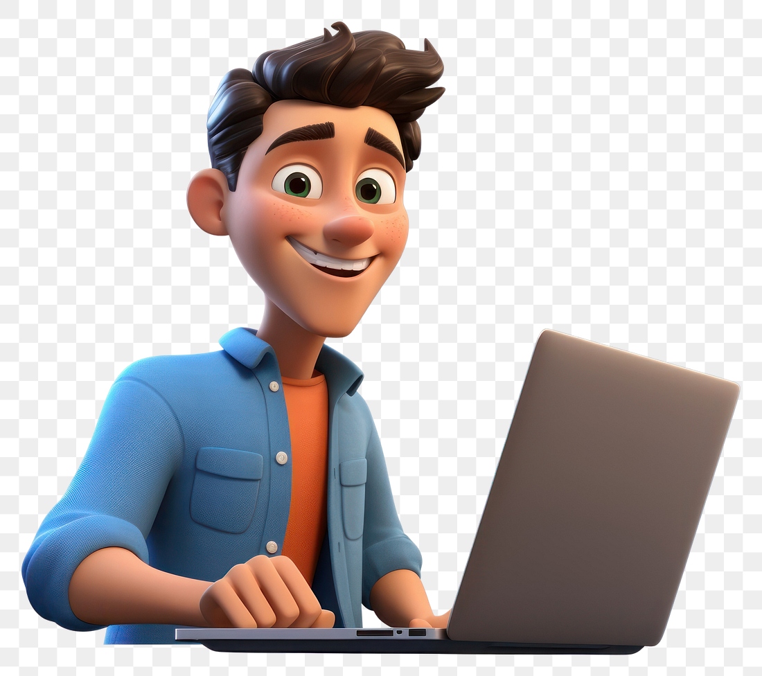 PNG Computer cartoon laptop white | Free PNG - rawpixel