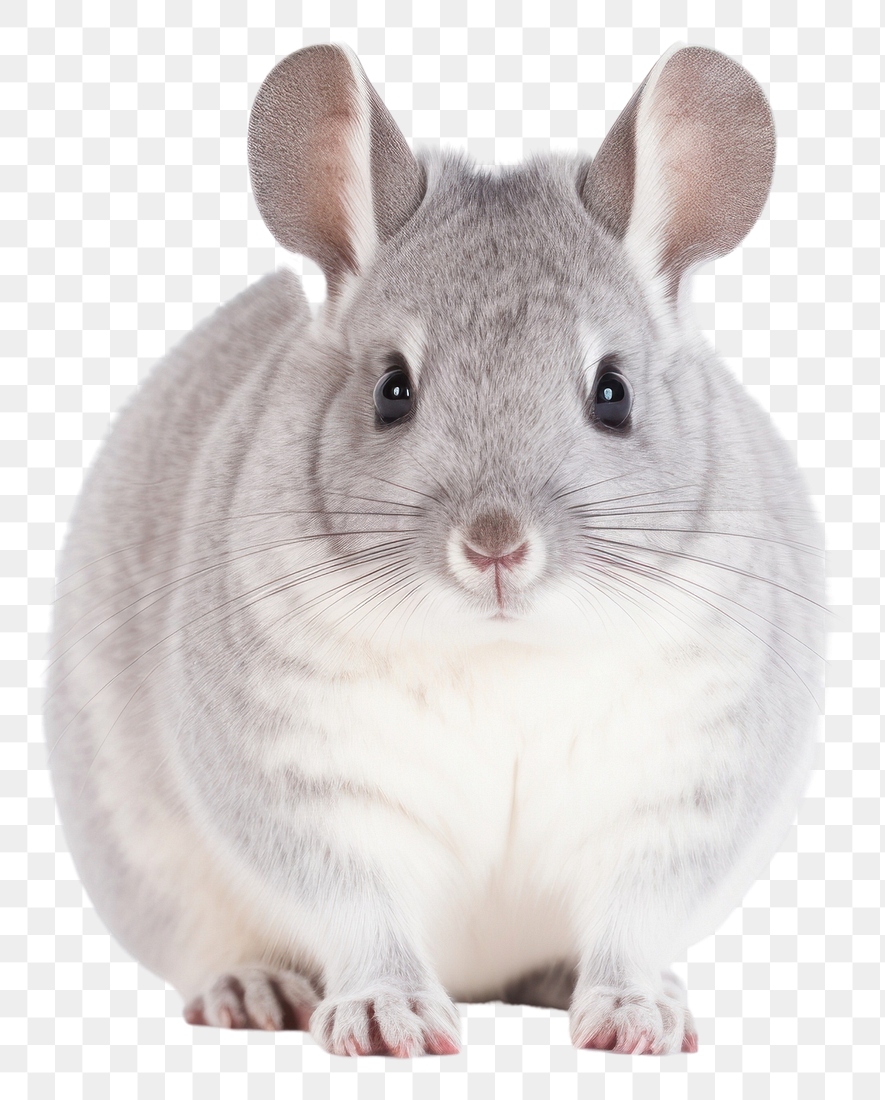 PNG Chinchilla rodent animal mammal. | Free PNG - rawpixel