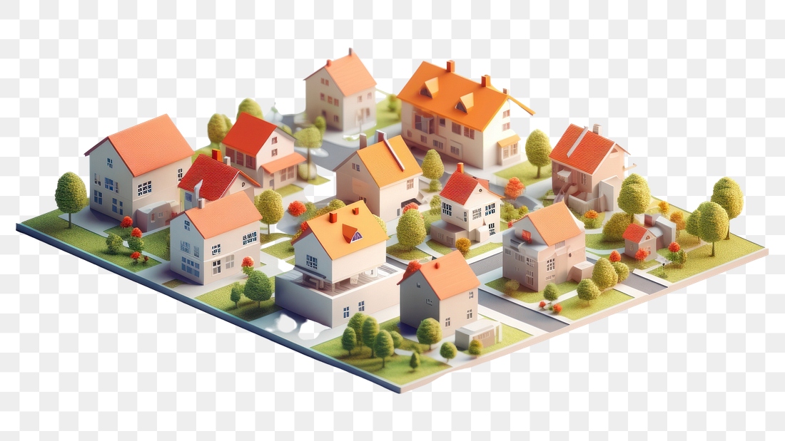 PNG Architecture building housing suburb. | Premium PNG - rawpixel