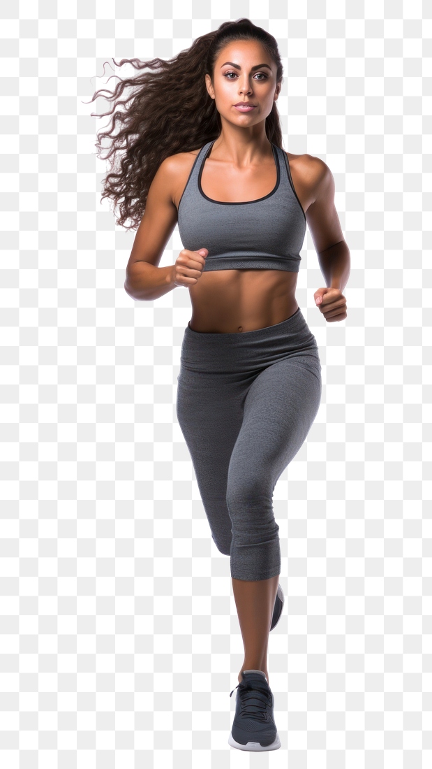 PNG Portrait jogging running sports. | Premium PNG - rawpixel