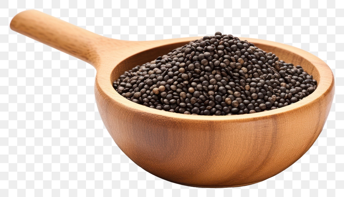 PNG Black mustard seeds spoon | Premium PNG - rawpixel