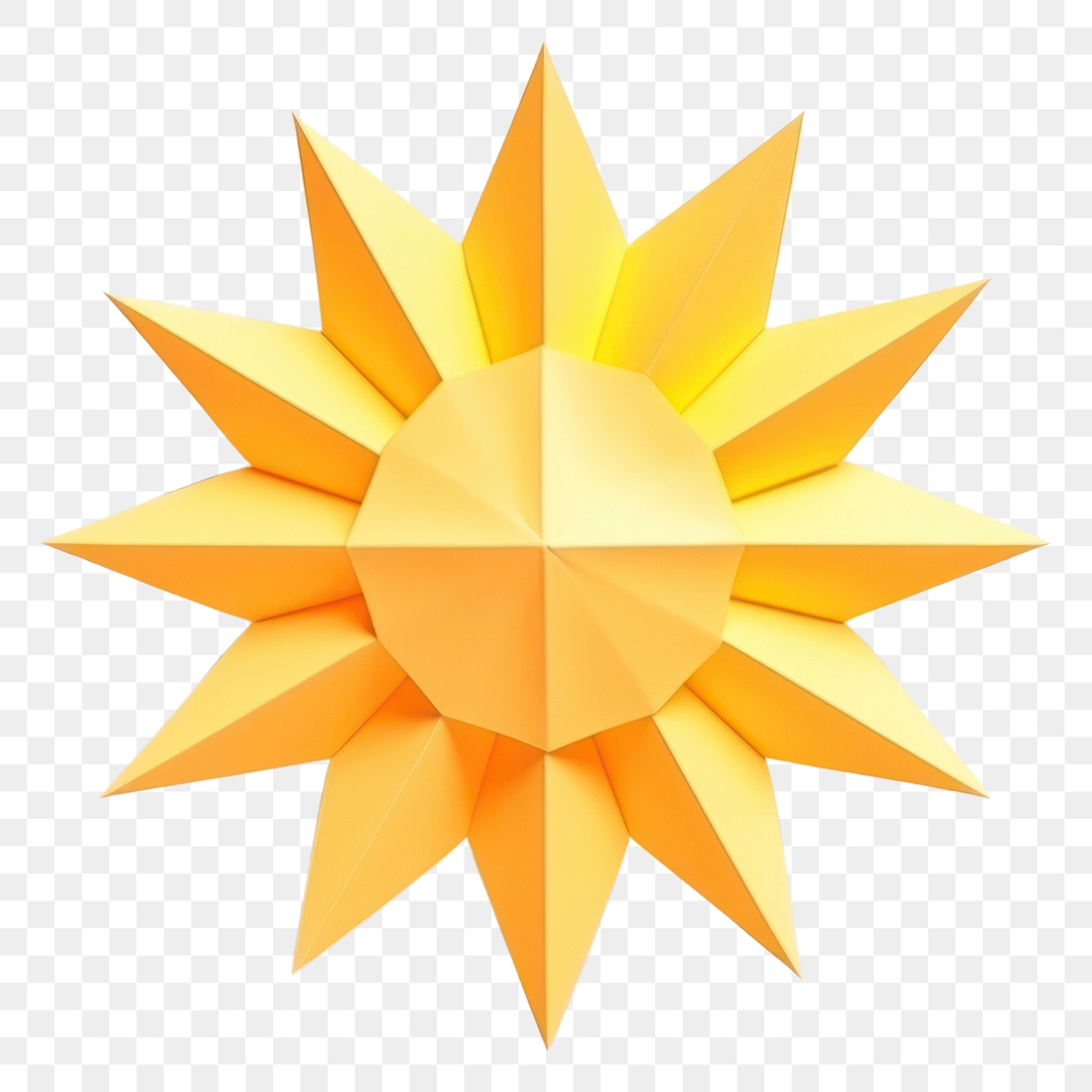 PNG Origami symbol paper sun. | Premium PNG - rawpixel