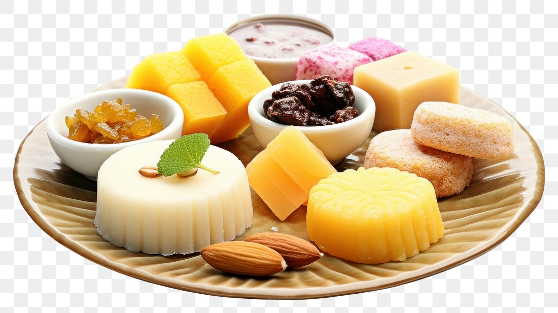 PNG Dessert plate food meal | Premium PNG - rawpixel