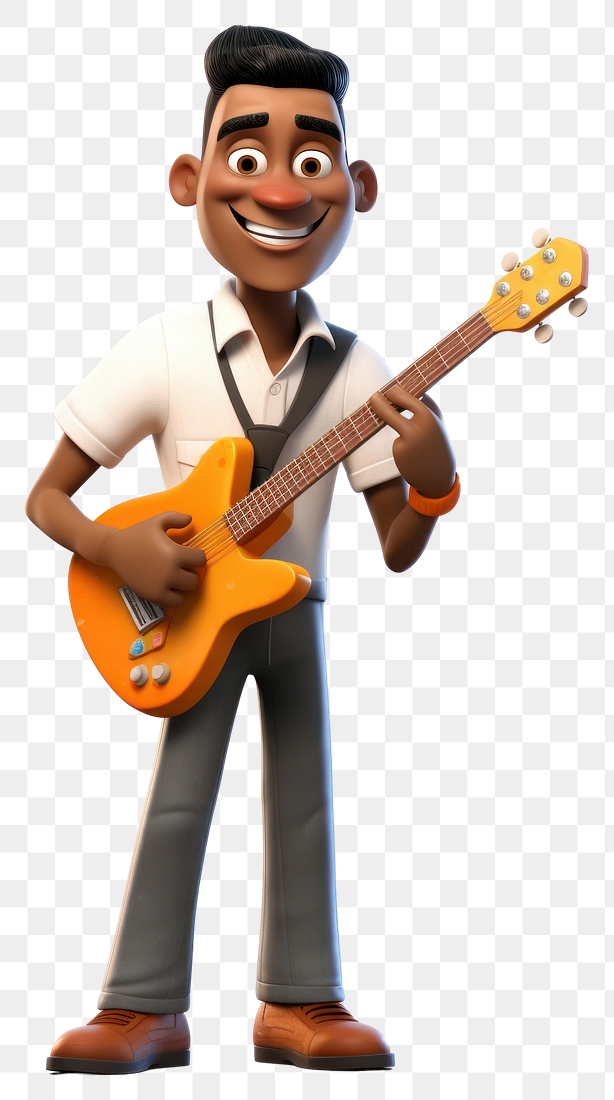 PNG Guitar musician transparent background | Premium PNG - rawpixel