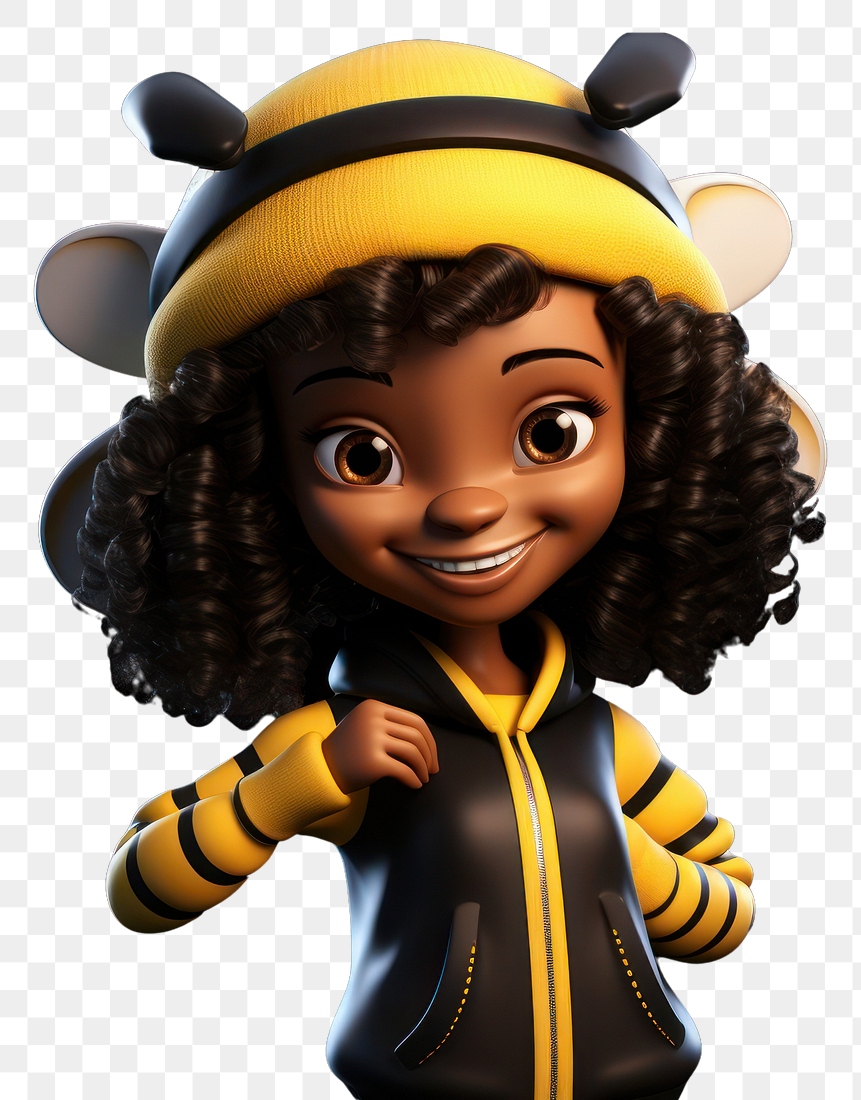 PNG Cartoon black face toy | Free PNG - rawpixel