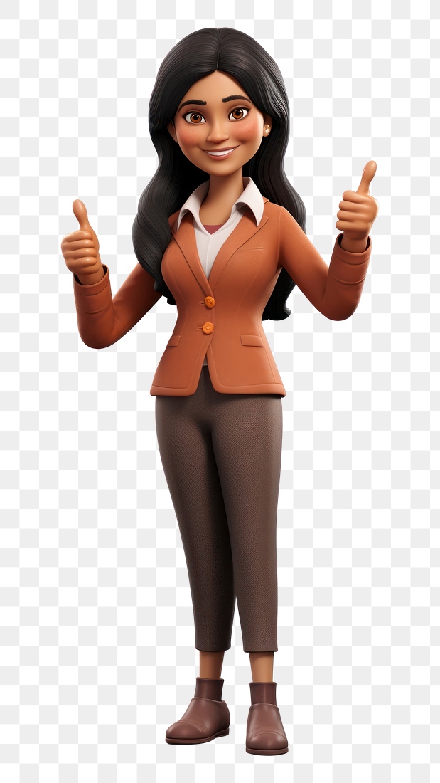 PNG Indian female leader cartoon | Premium PNG - rawpixel