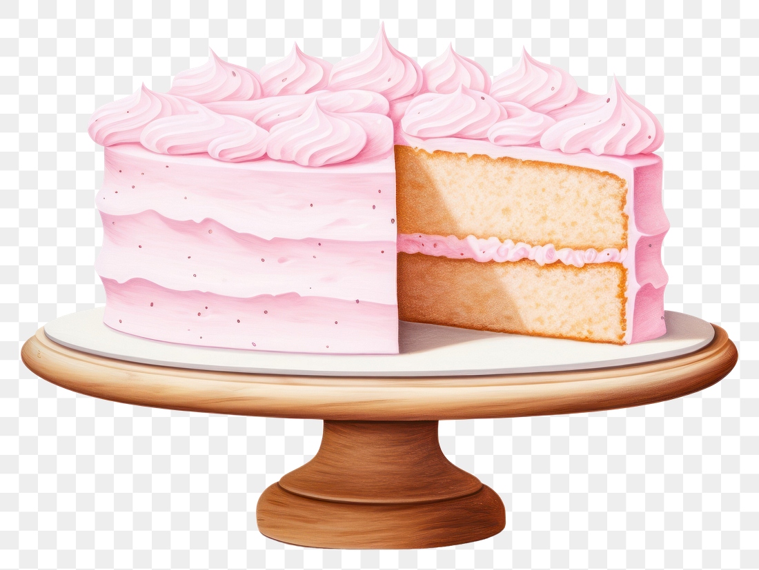 PNG Cake dessert icing cream, | Premium PNG - rawpixel