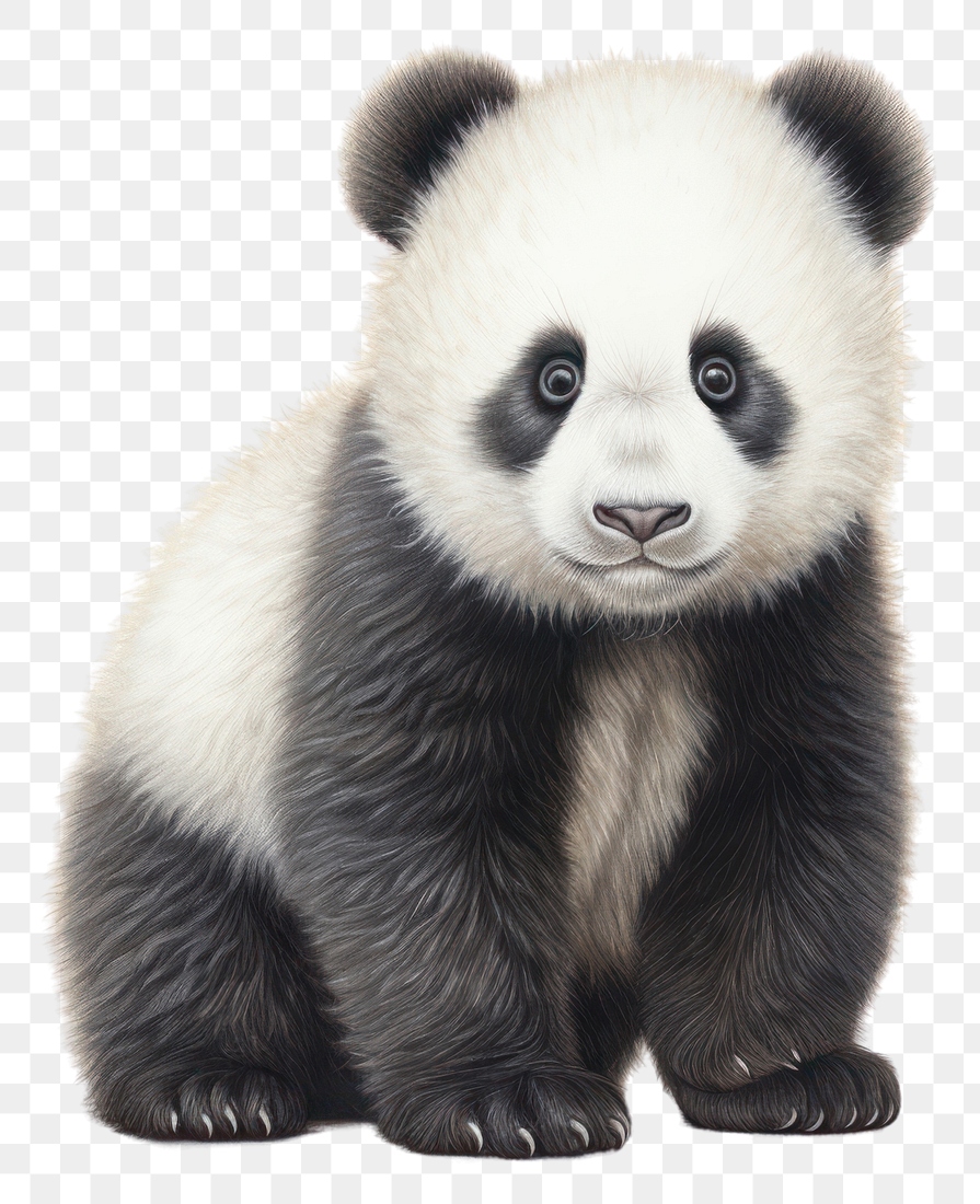 PNG Wildlife animal mammal panda | Premium PNG - rawpixel
