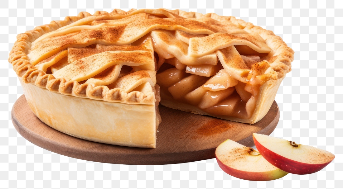 PNG Pie dessert apple slice. | Free PNG - rawpixel