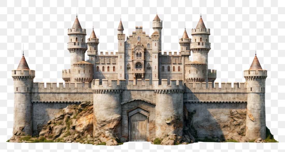 PNG Architecture building castle fortification | Free PNG - rawpixel