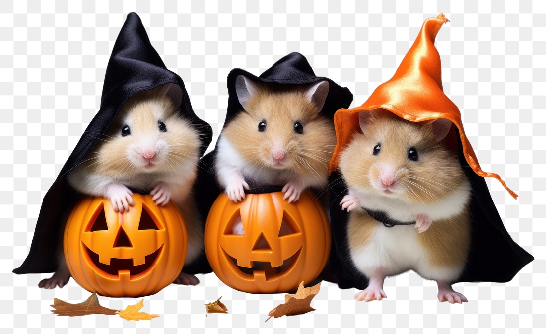 PNG Hamster halloween animal mammal. | Premium PNG - rawpixel