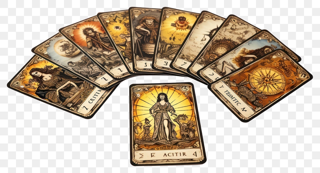 PNG Tarot card deck white | Premium PNG - rawpixel