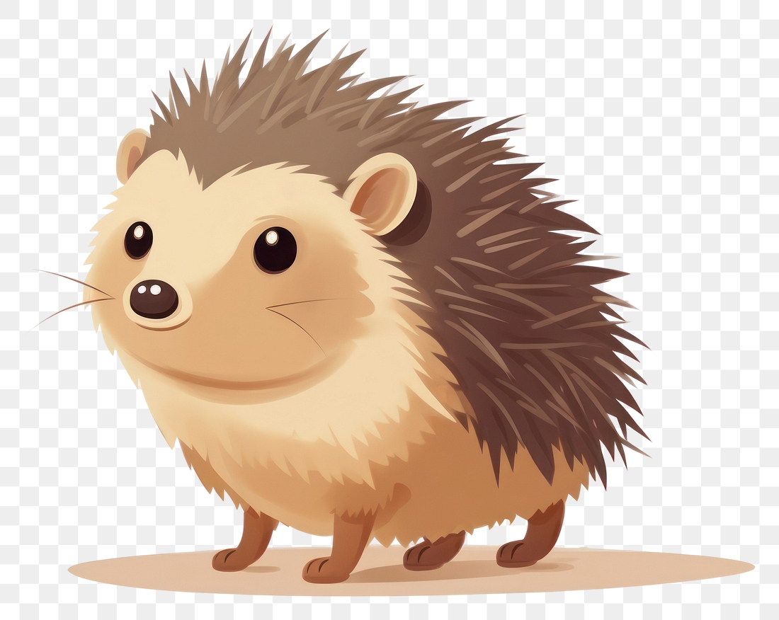 PNG Hedgehog mammal animal cute. | Premium PNG - rawpixel