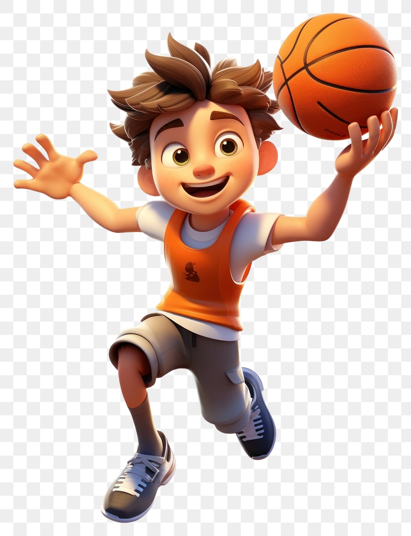 PNG Basketball cartoon sports | Premium PNG - rawpixel