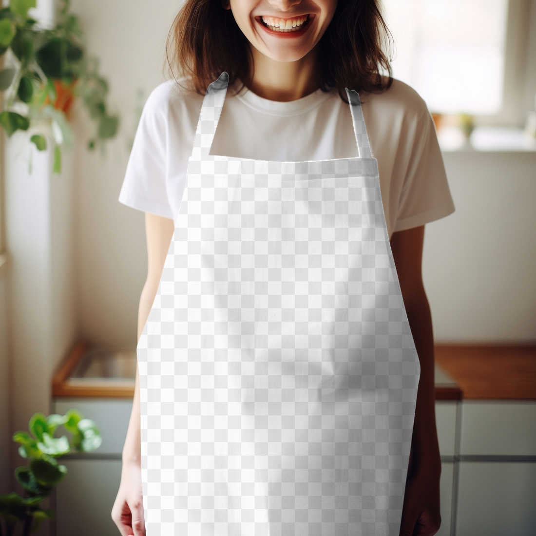 Kitchen apron png, transparent mockup | Premium PNG - rawpixel