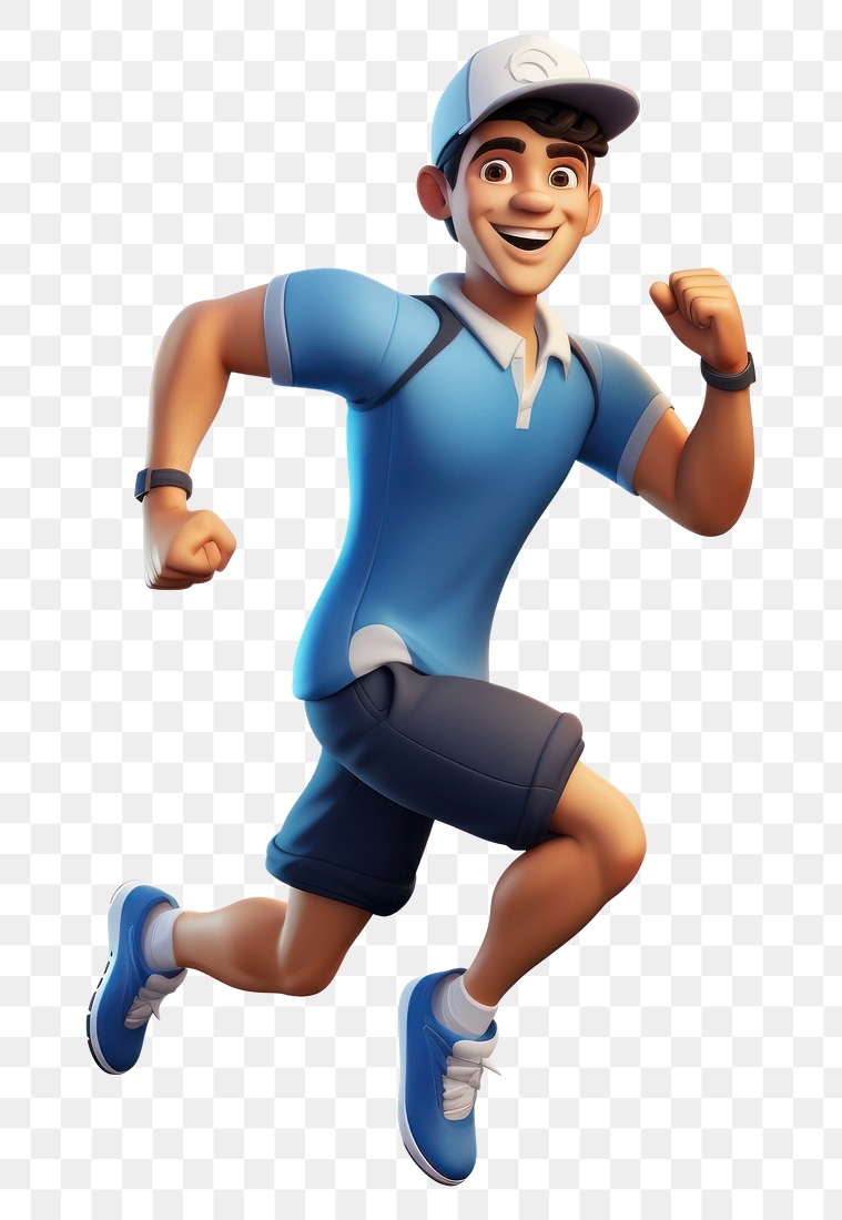 PNG Running jumping cartoon sports | Free PNG - rawpixel