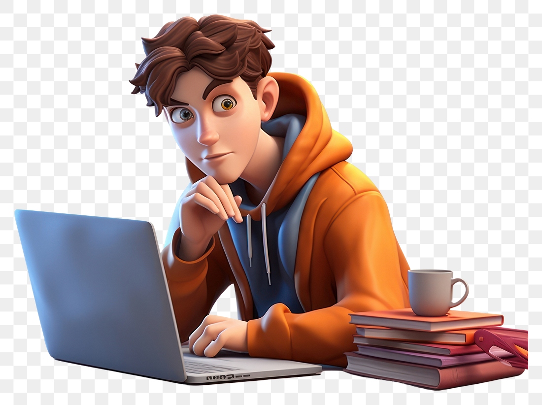 PNG Laptop computer studying student | Premium PNG - rawpixel
