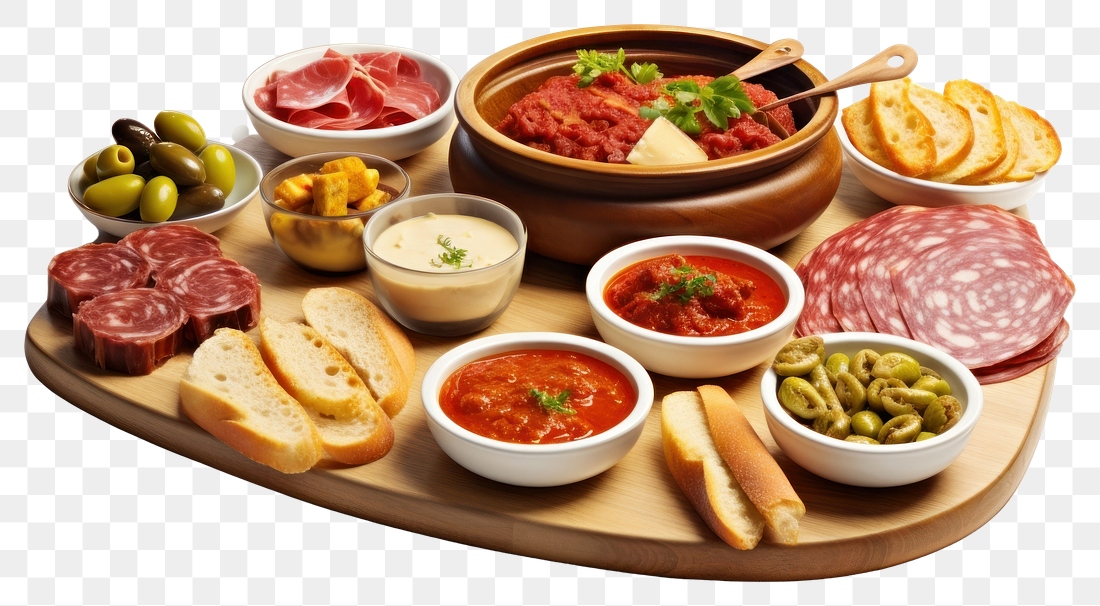 PNG Tapas food lunch meal. | Premium PNG - rawpixel
