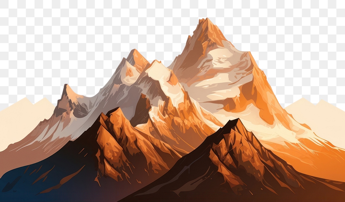 PNG Mountain landscape nature mountain | Premium PNG - rawpixel