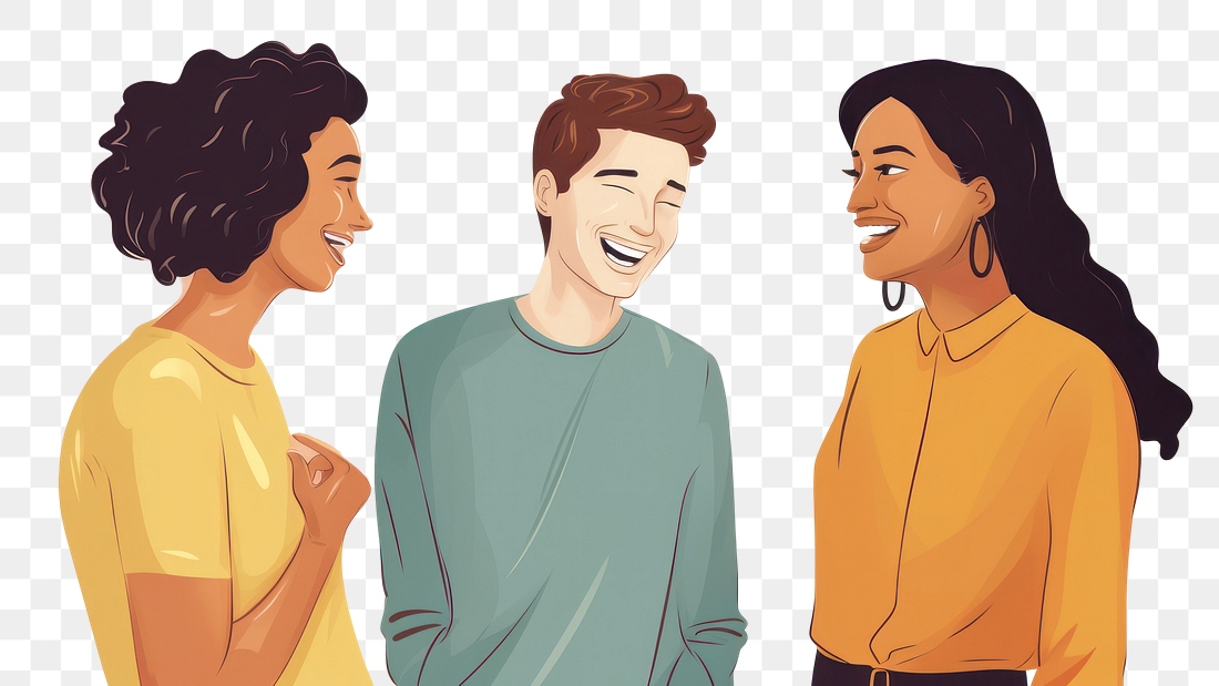 PNG Laughing adult togetherness friendship. | Premium PNG - rawpixel