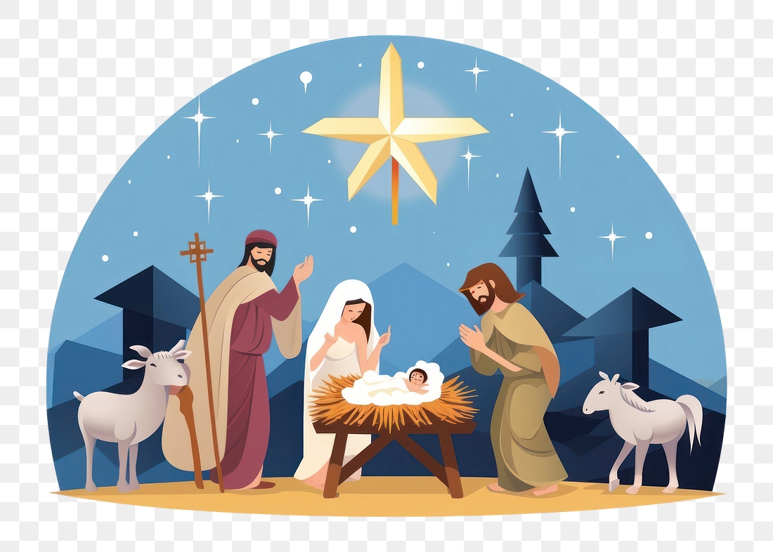 PNG Adult representation nativity scene | Premium PNG - rawpixel