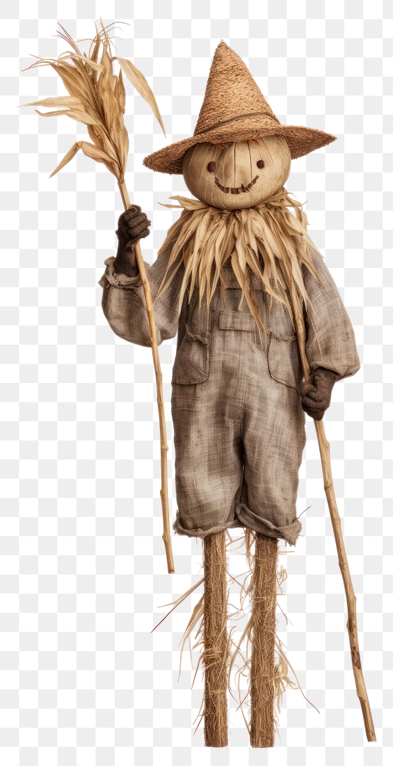 PNG Scarecrow outdoors nature | Free PNG - rawpixel