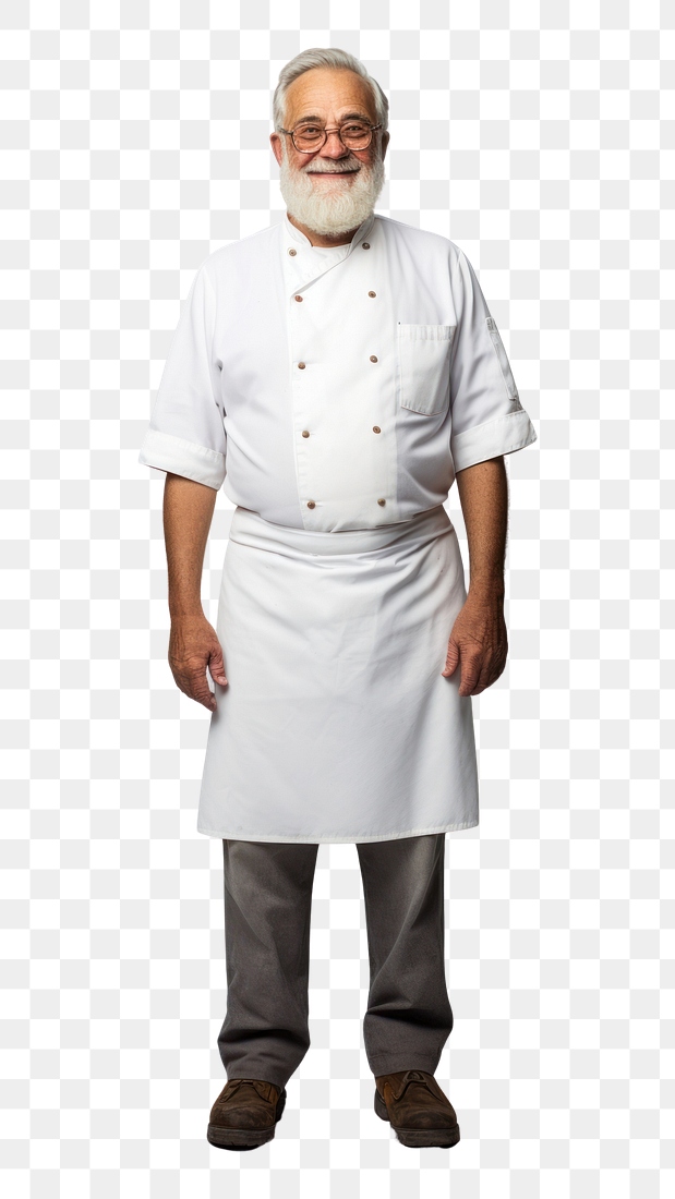 PNG Senior cook smiling adult | Premium PNG - rawpixel