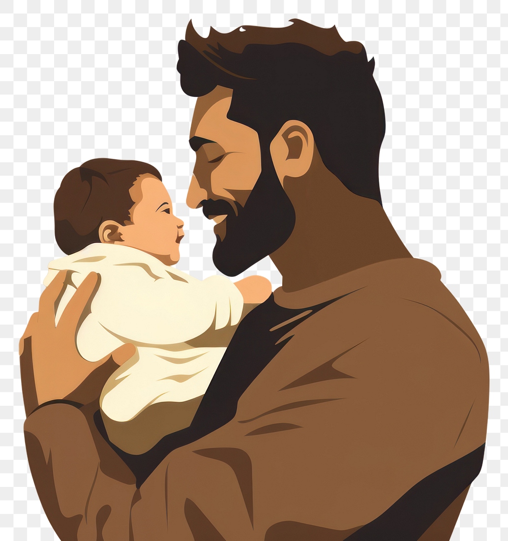 PNG Dad portrait adult affectionate. | Premium PNG - rawpixel