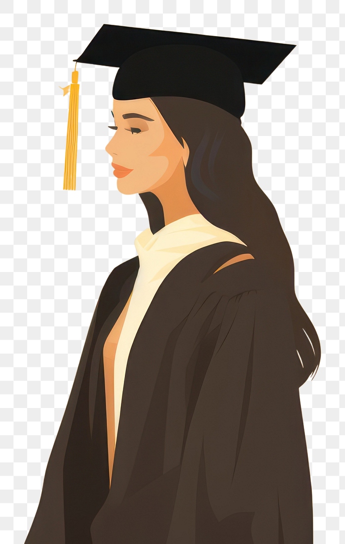 PNG Female graduate graduation female | Free PNG - rawpixel