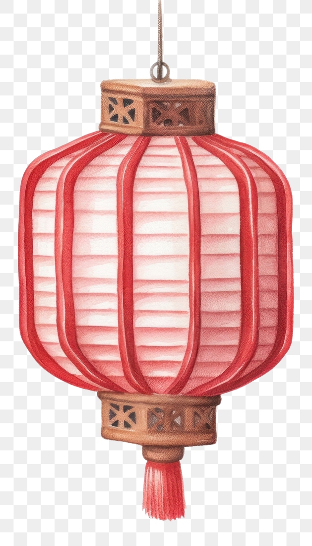 PNG Hanging lantern chinese lamp | Free PNG - rawpixel