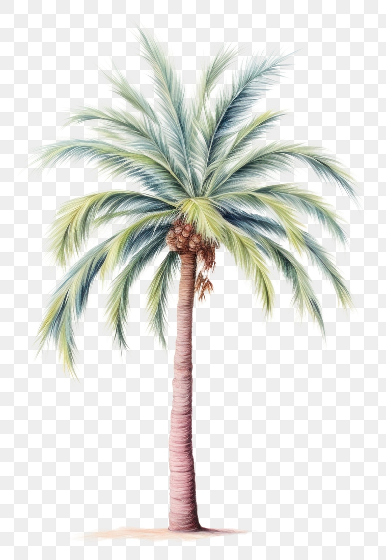 PNG Palm tree drawing plant | Premium PNG - rawpixel