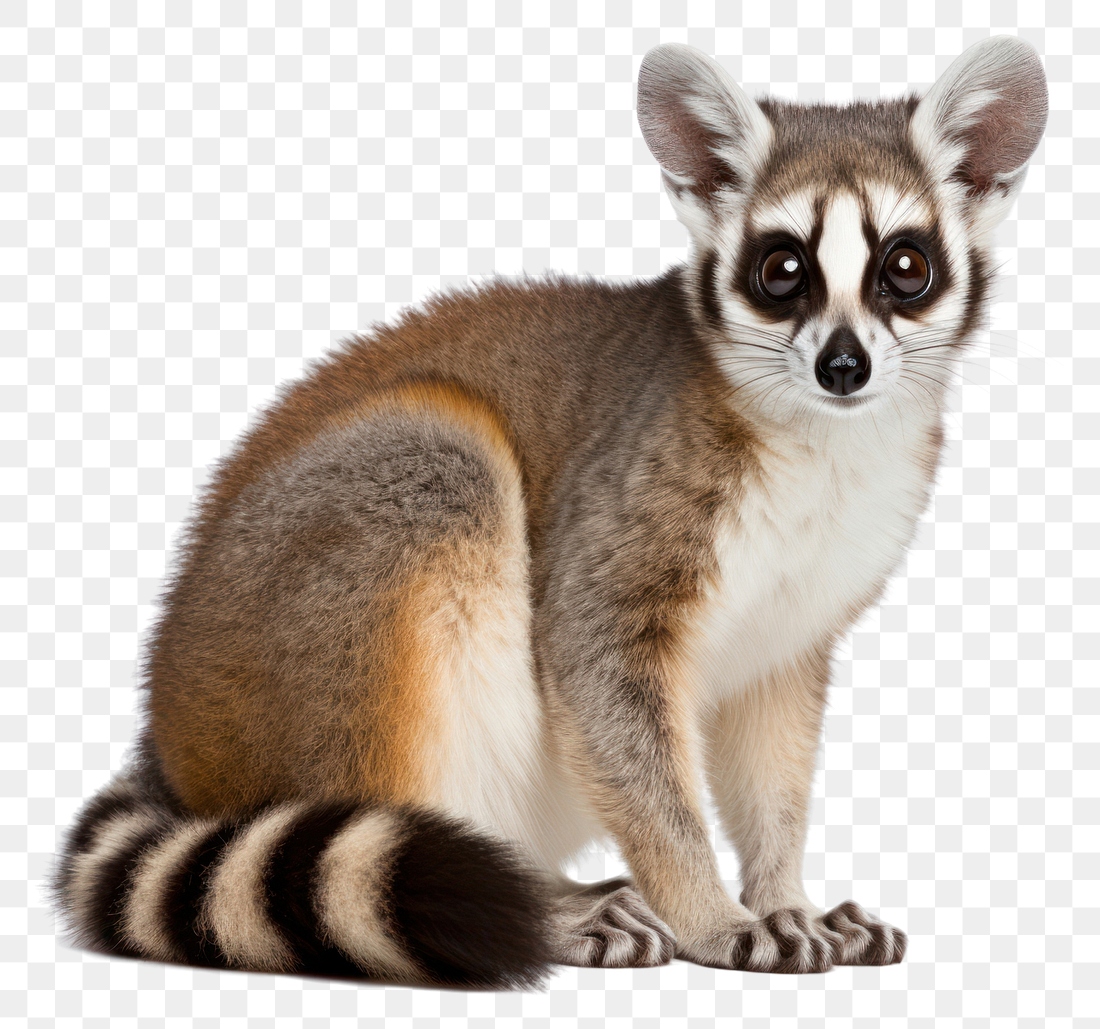 PNG Ringtail animal wildlife mammal. | Free PNG - rawpixel