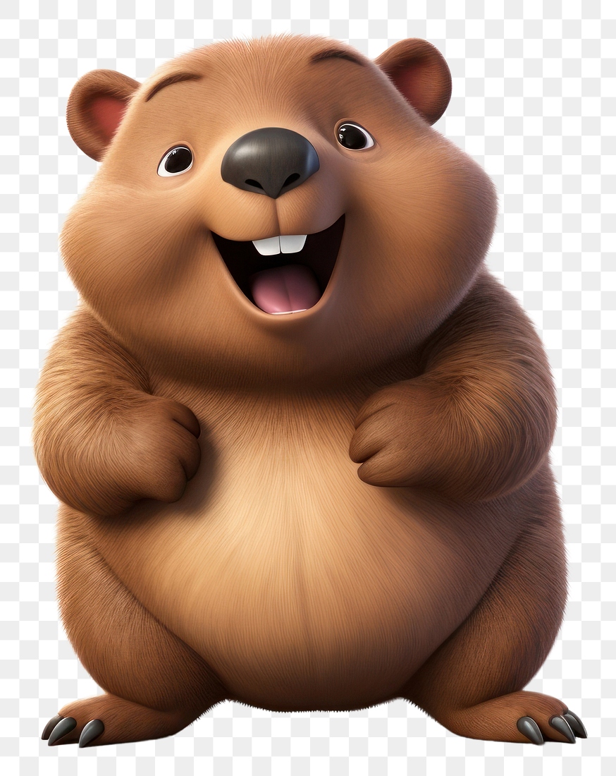 PNG Wombat cartoon mammal bear. | Premium PNG - rawpixel