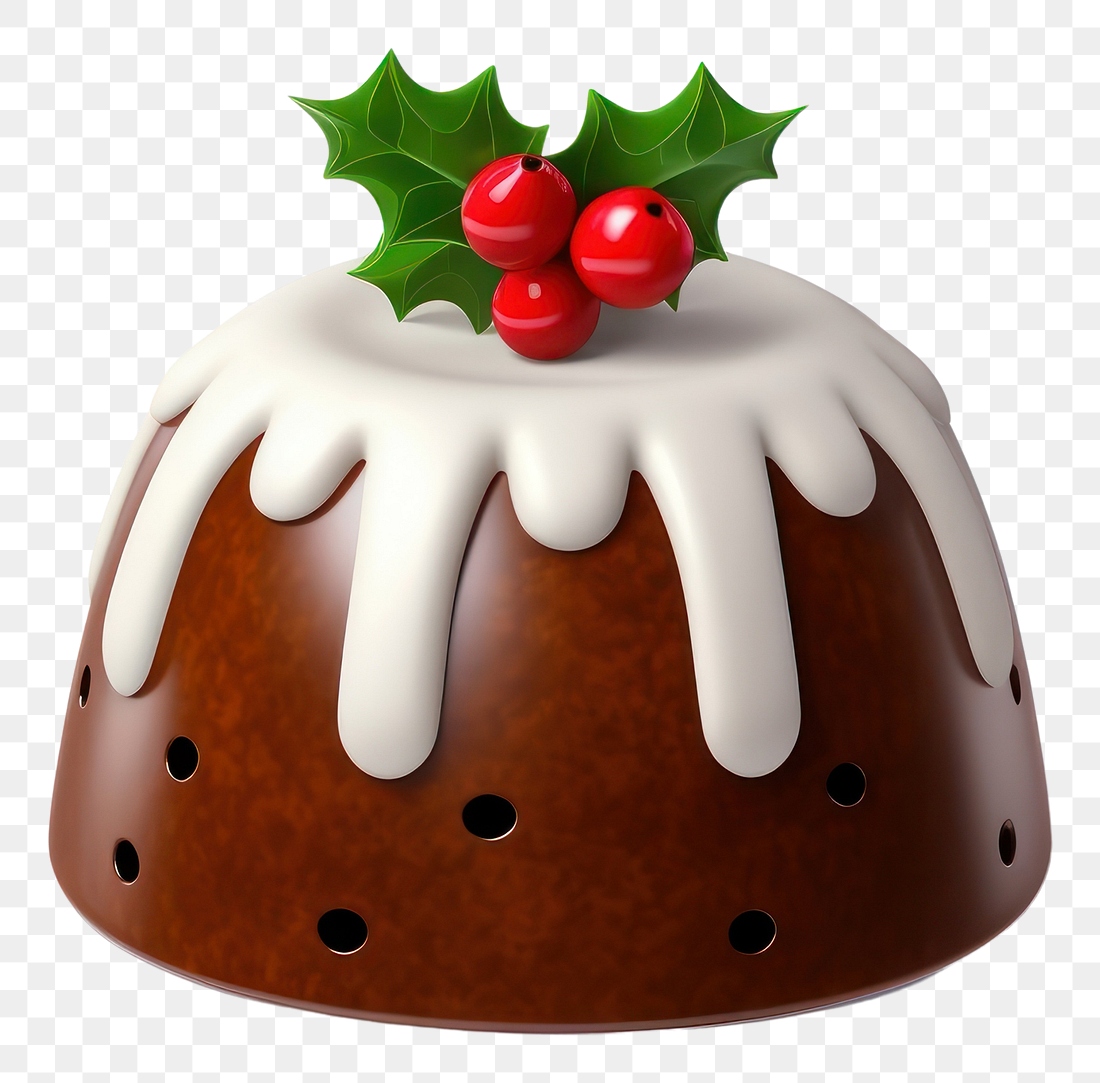 PNG Traditional British Christmas Pudding | Premium PNG - rawpixel