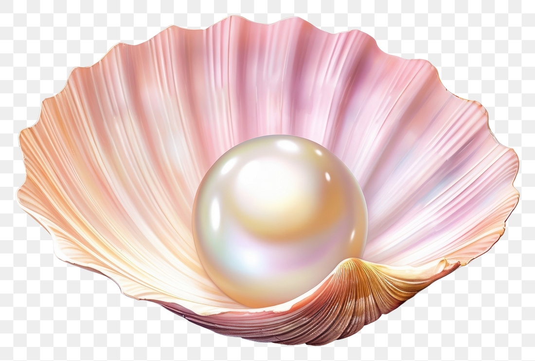 PNG Shell pearl seashell jewelry | Free PNG - rawpixel
