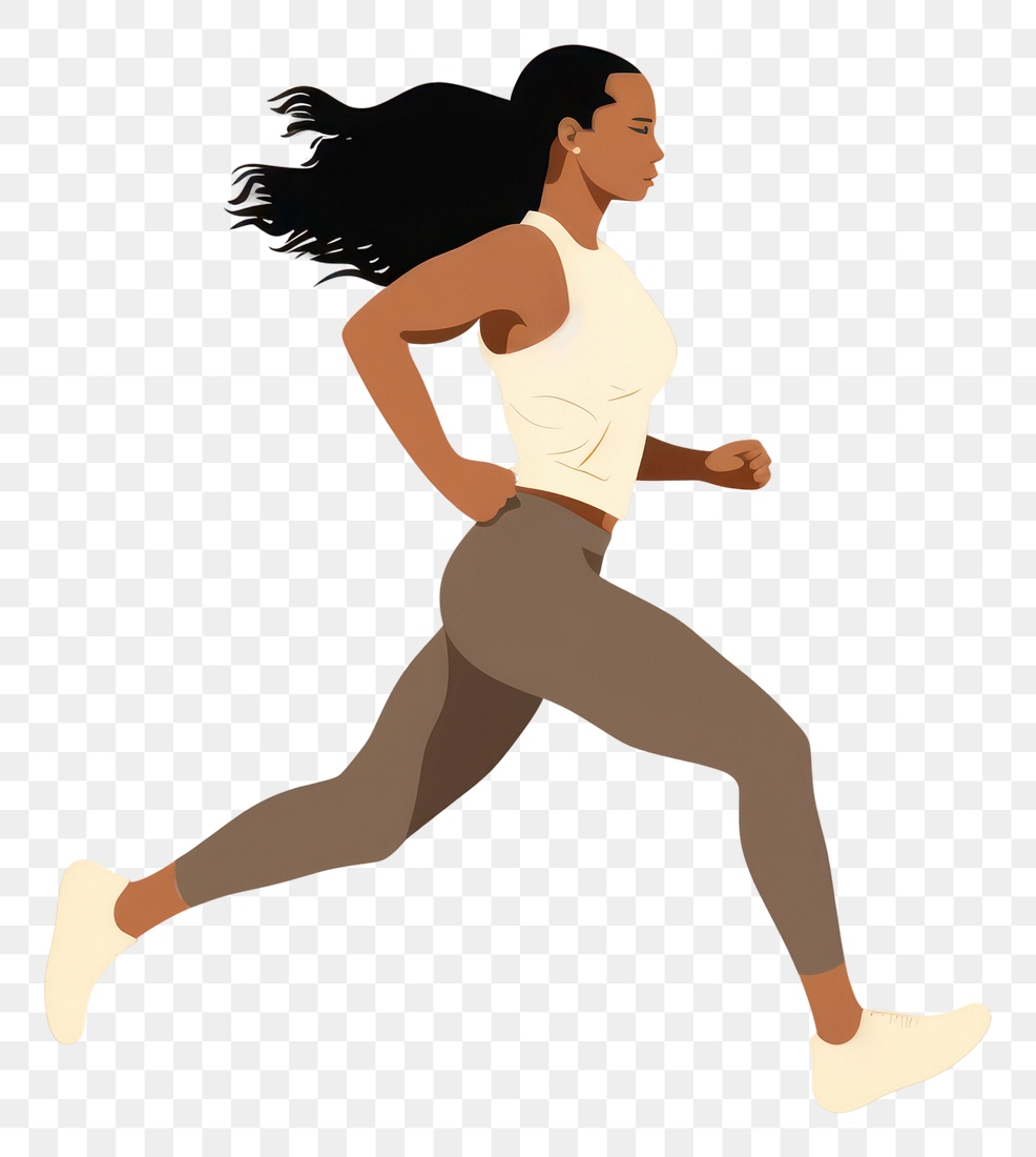 PNG Woman running jogging adult | Premium PNG - rawpixel