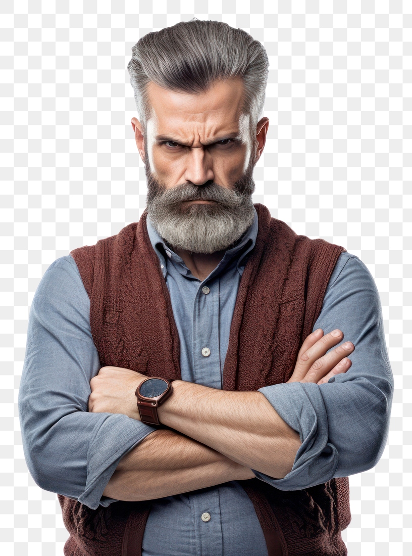PNG Angry man portrait adult | Premium PNG - rawpixel