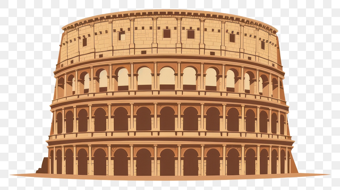 PNG City architecture amphitheater amphitheatre. | Premium PNG - rawpixel