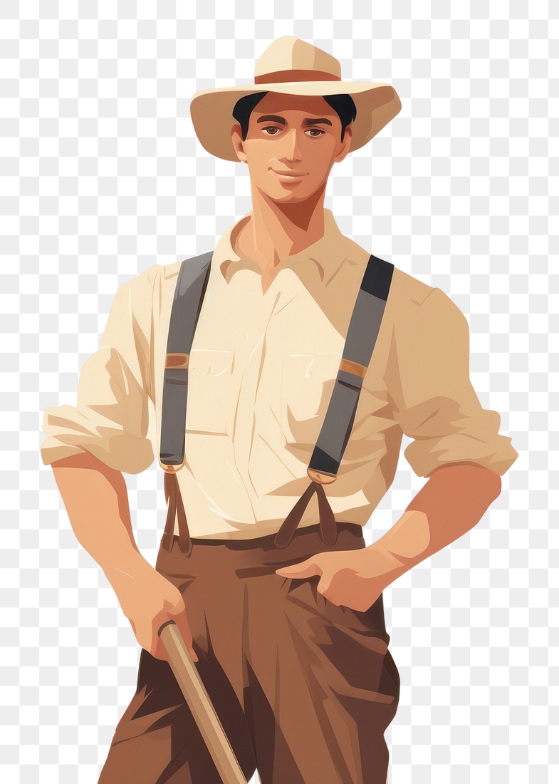 PNG Man farmer outdoors adult | Free PNG - rawpixel